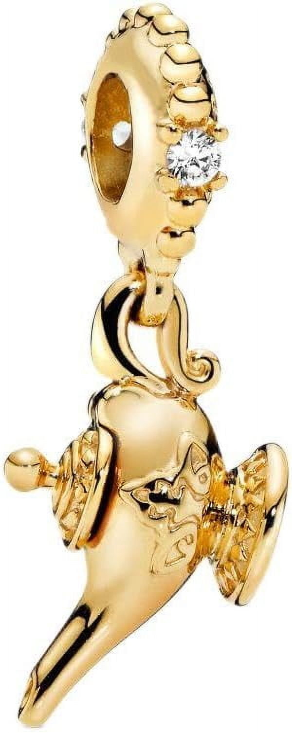 Aladdin And Princess Jasmine Magic Carpet Charm 925 Sterling Silver ...