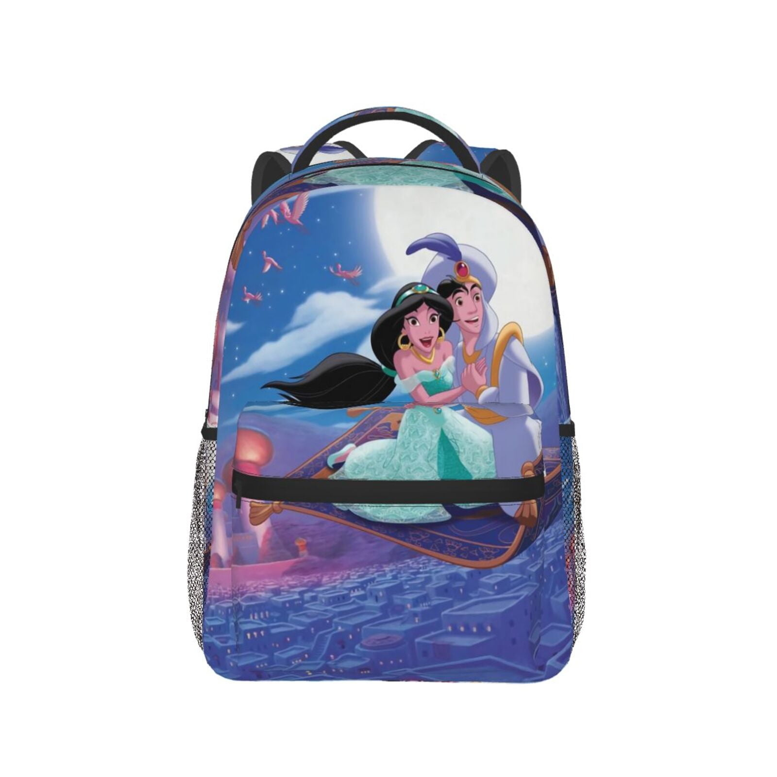 Aladdin Princess Jasmine Magic Carpet Pose Backpack,Fabric & PVC ...