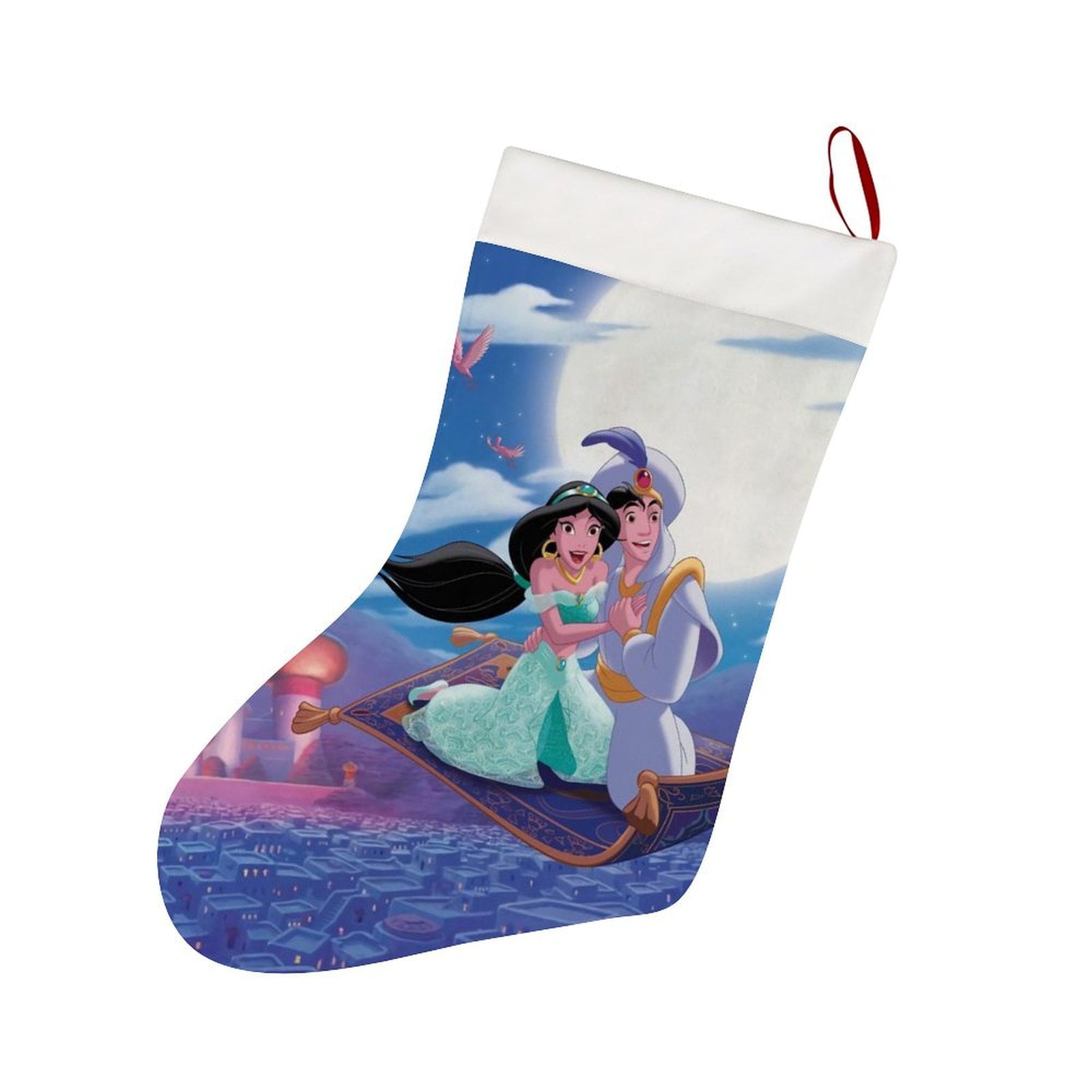 Aladdin Princess Jasmine Magic Carpet Pose Christmas Stockings Xmas ...