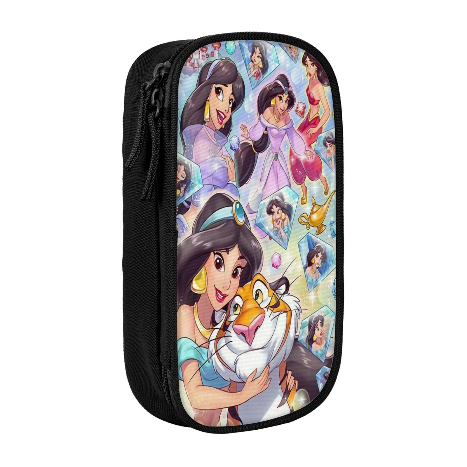 Aladdin Princess Jasmine Pencil Case,Big Capacity Pencil Pouch ...