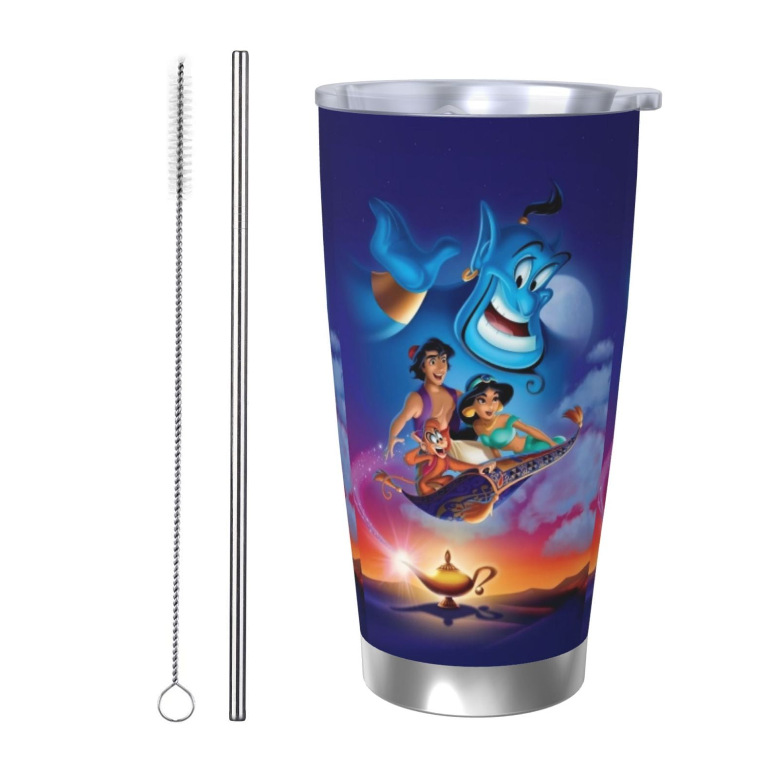 Aladdin Princess Jasmine And Rajah Friends Water Bottle,Coffee Cups ...
