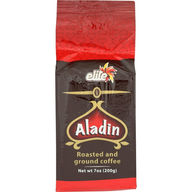 Aladdin Roasted Ground Turkish Coffee, 7 oz, 1 Pack - Walmart Business ...