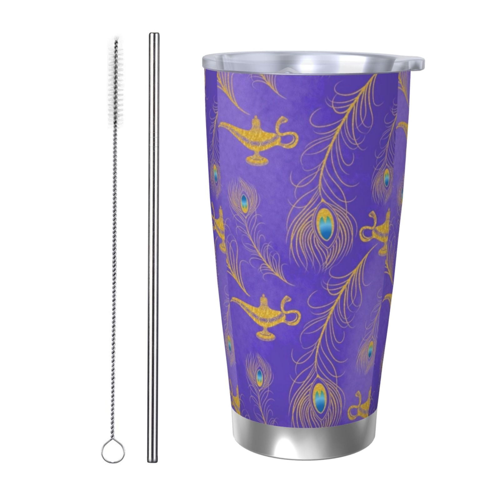 Aladdin'S Magic Lamp Tumbler with Lid Stainless Steel Insulated ...