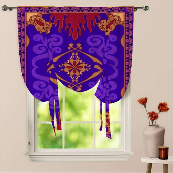 Aladdin'S Magic Lamp Window Curtain for Living Room Roman Curtain ...