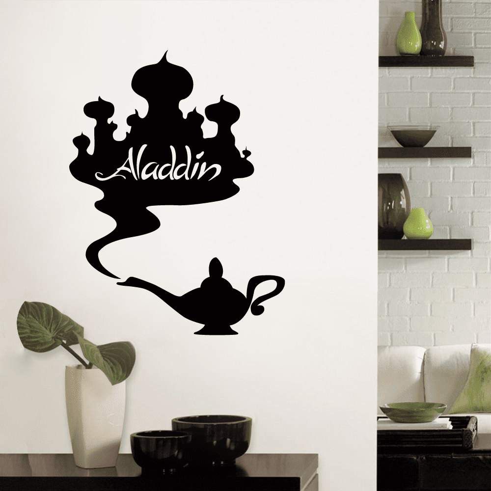 Aladdin Signage Aladdin Disney Movie The Sultan's Palace Silhouette ...
