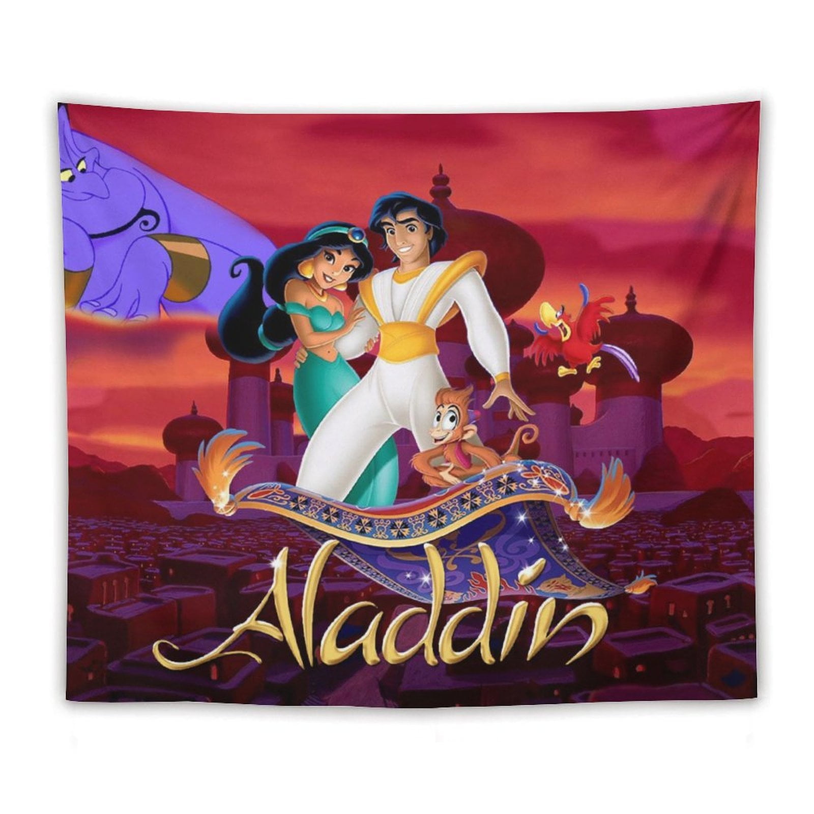 Aladdin Tapestry Wall Hanging Wall Art Decor Wall Tapestry for Living ...