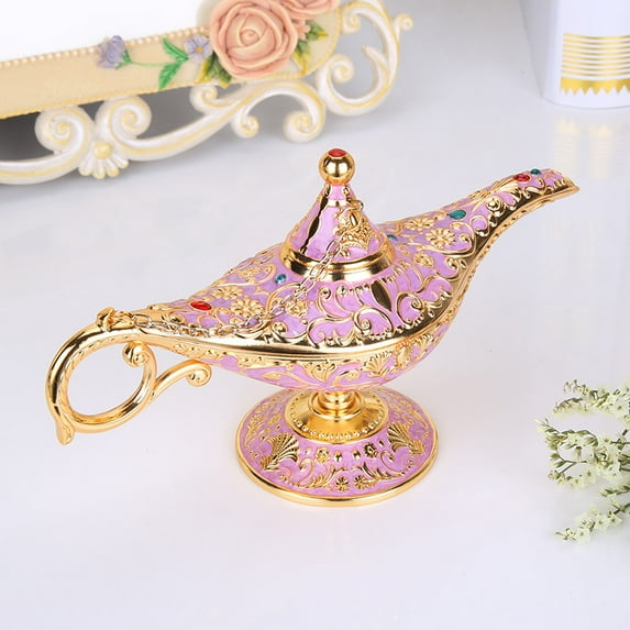 Aladdin's Lamp Tinware Vintage European Style Crafts Alloy Craft ...