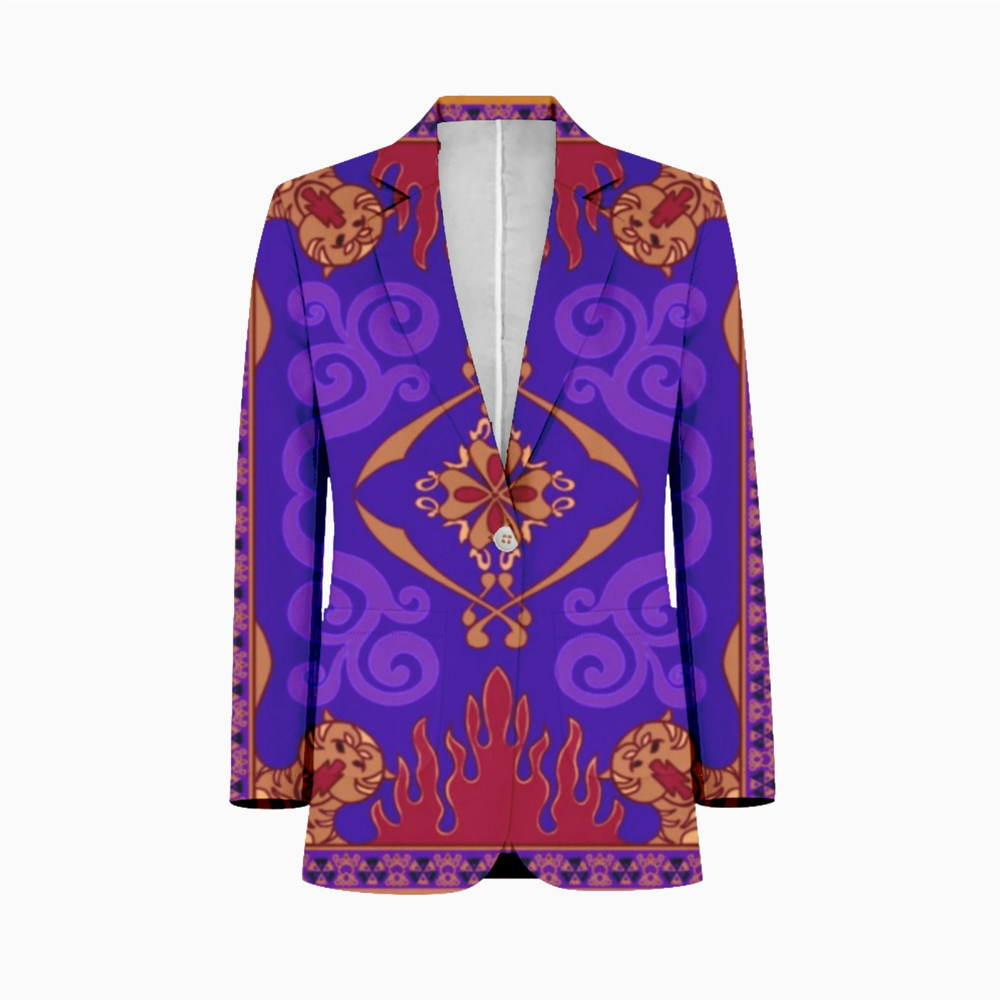 Aladdin's Magic Lamp Men's Suit Blazer Casual Party Wear Slim Fit Suit ...