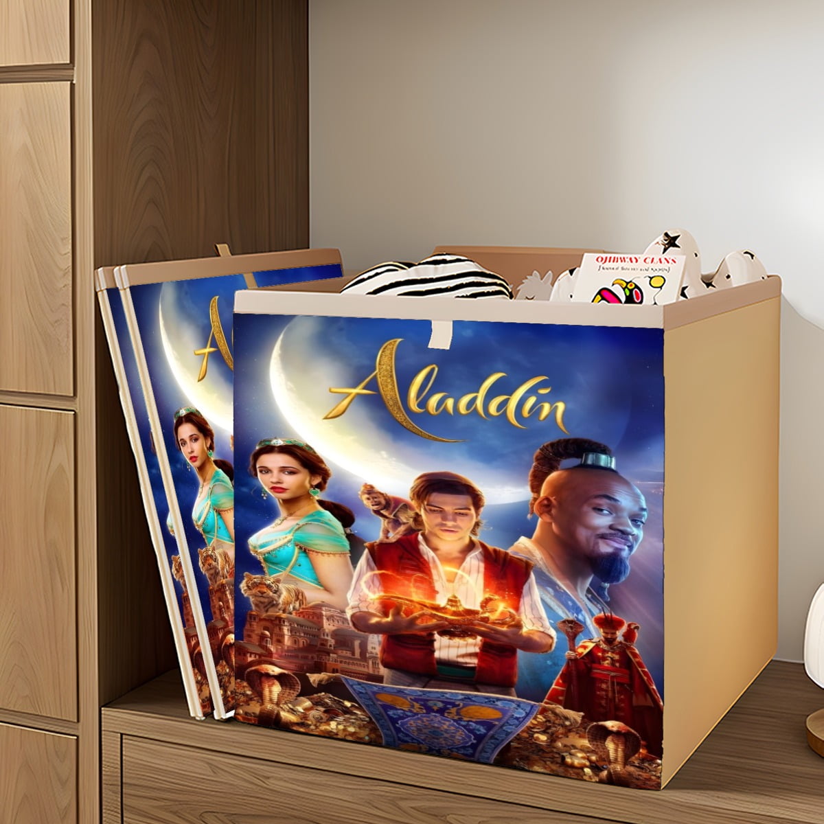 Aladdin storage box say goodbye to clutter with one sleek box. Reclaim ...