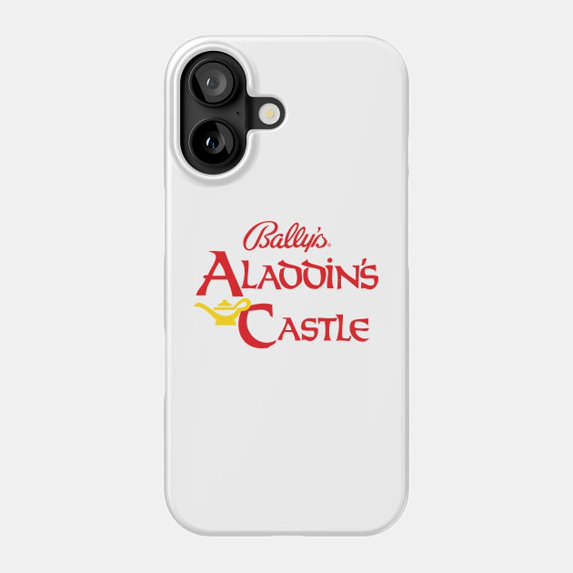 Aladdins Castle with a Vintage and Retro 80s Arcade and Video Game Case ...