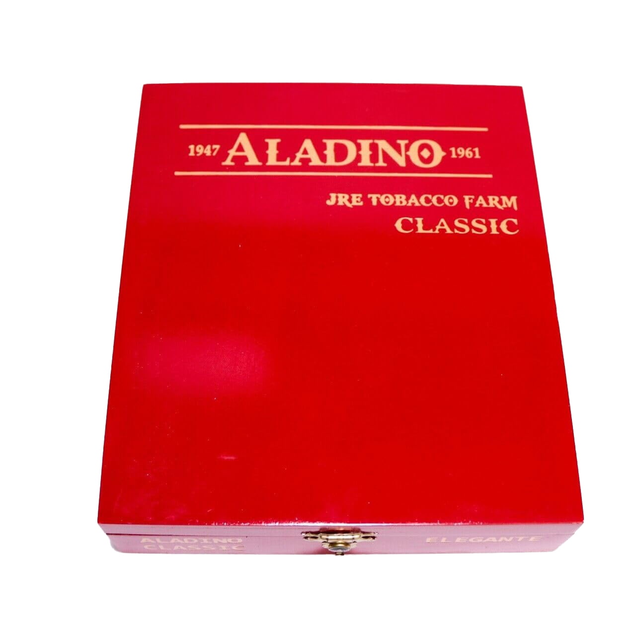 Aladino Elegante Classic Empty Wood Cigar Box 7.5" x 6.5" x 1.75 ...