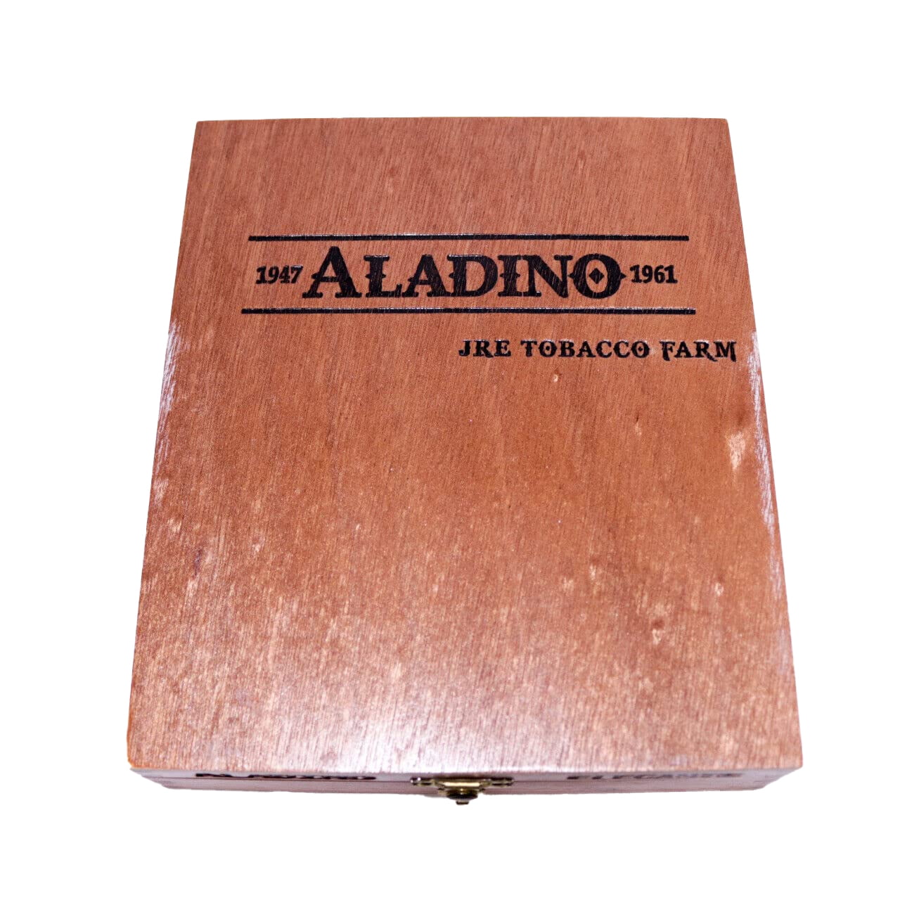 Aladino Elegante Empty Wood Cigar Box -7.5" x 6.5" x 1.75" - Walmart.com
