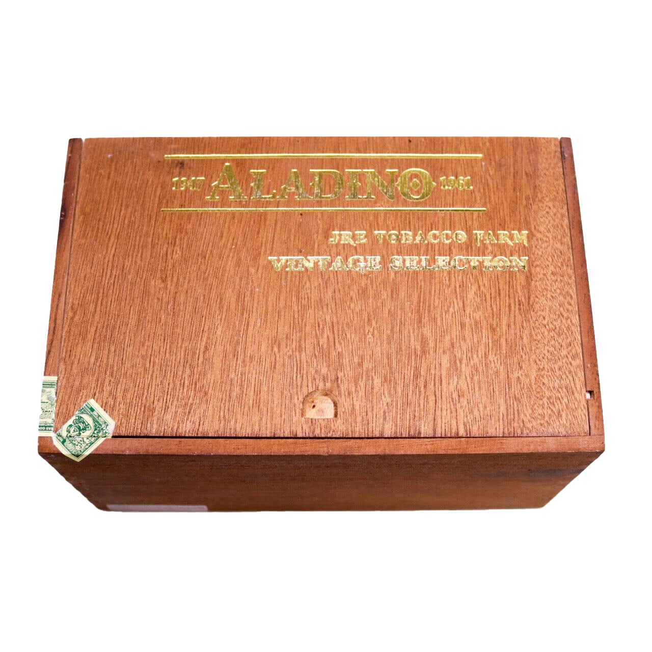 Aladino Rothschild Vintage Selection Empty Wood Cigar Box 8" x 5" x 4. ...