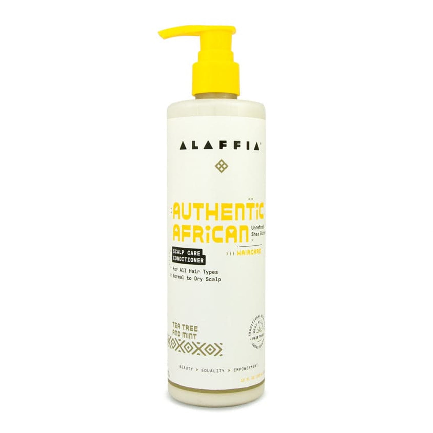 Alaffia Authentic African Tea Tree and Mint Conditioner, 12 Oz ...
