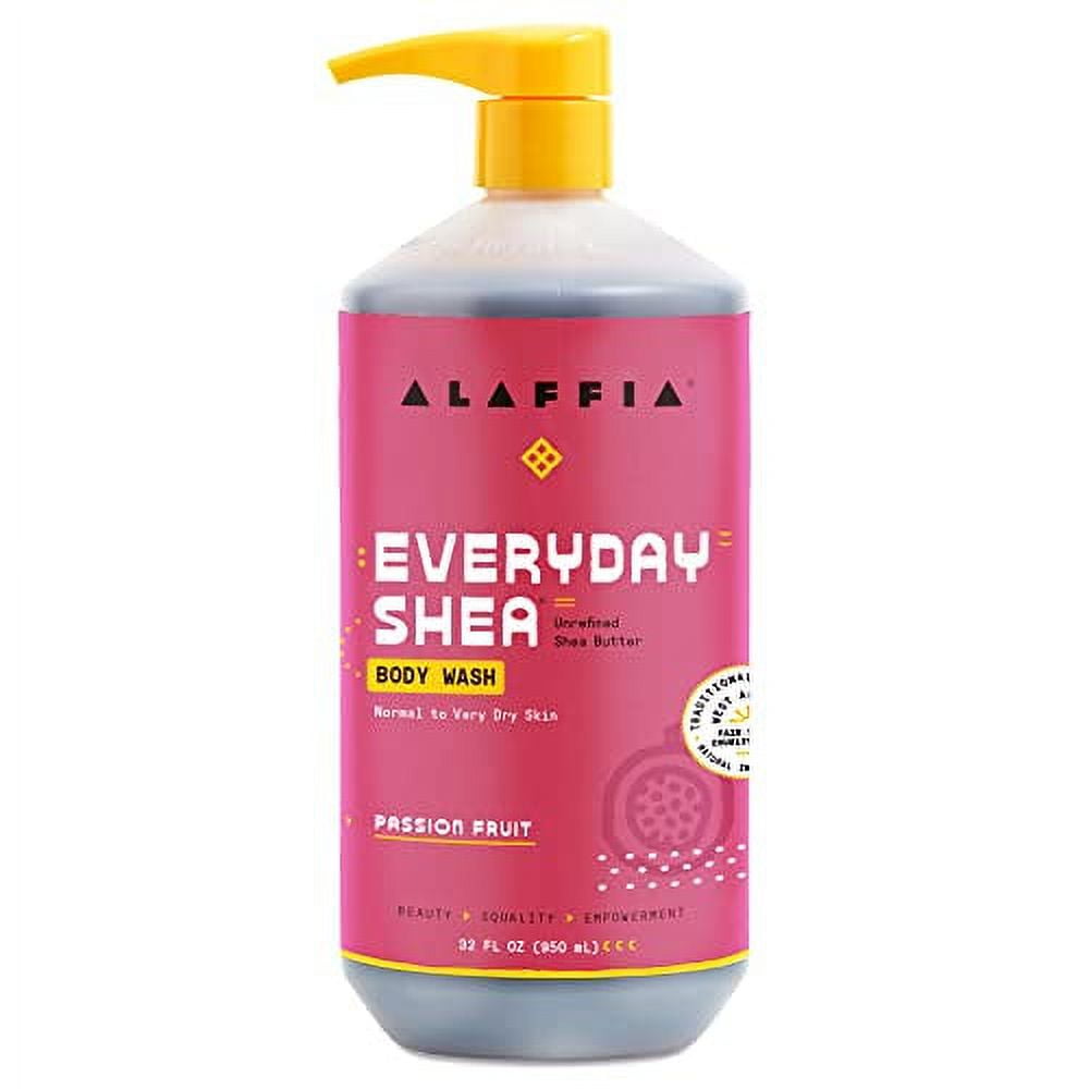 Alaffia EveryDay Shea Body Wash, Naturally Moisturizing Cleanser for ...