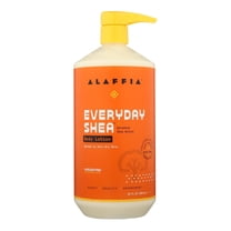 Alaffia Body Lotion Shea Butter & Lemongrass - Unscented 32 fl oz ...