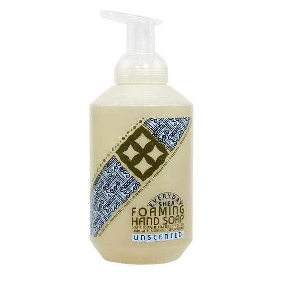 Alaffia Foaming Shea Hand Soap, Unscented, 18 Oz - Walmart.com