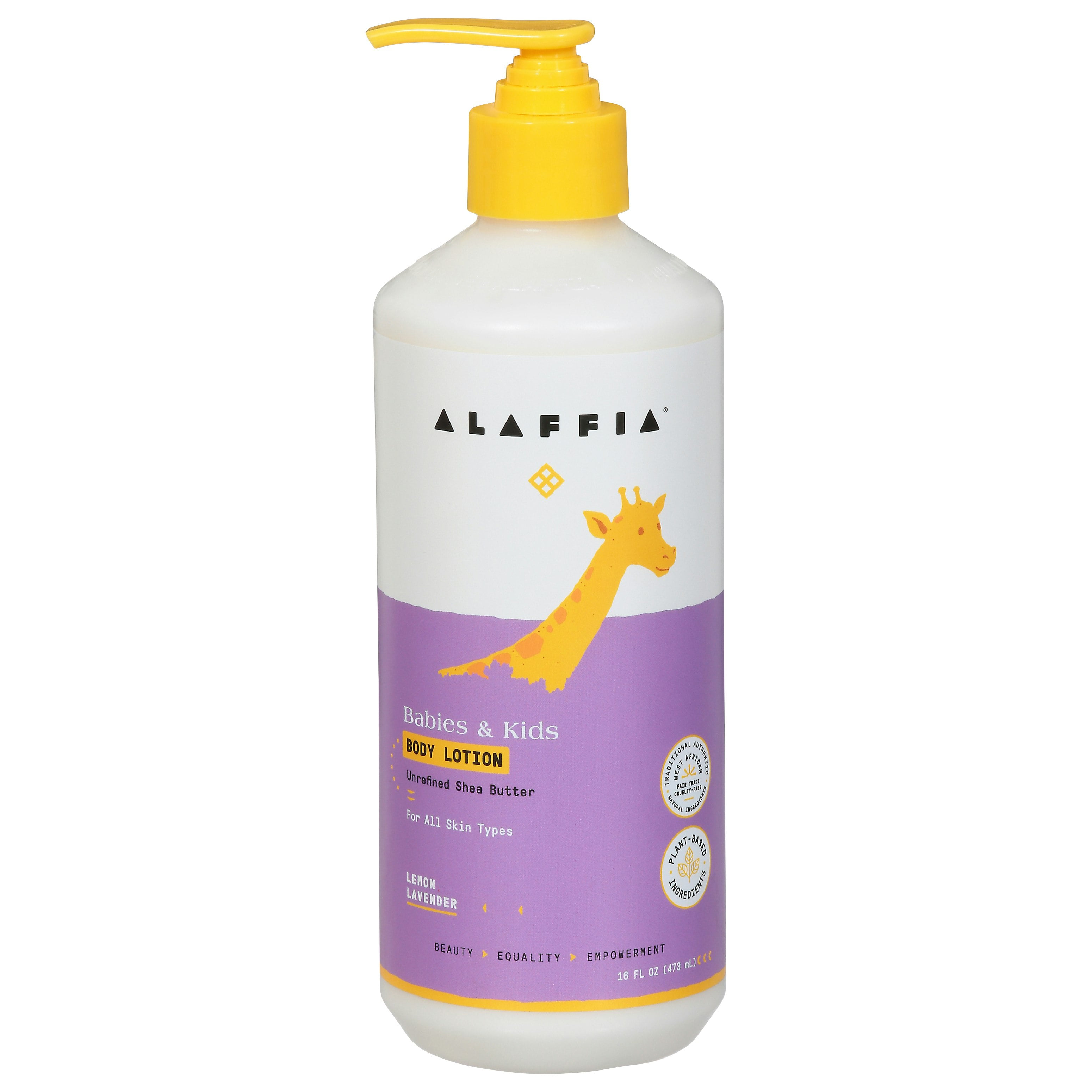 Alaffia Lotion Kid Lemon Lavender 16 fl oz (Pack Of 6) - Walmart.com