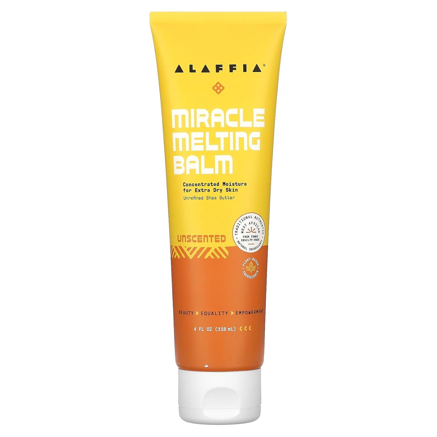 Alaffia Miracle Melting Balm Unscented, 4 Oz, 3 Pack - Walmart.com