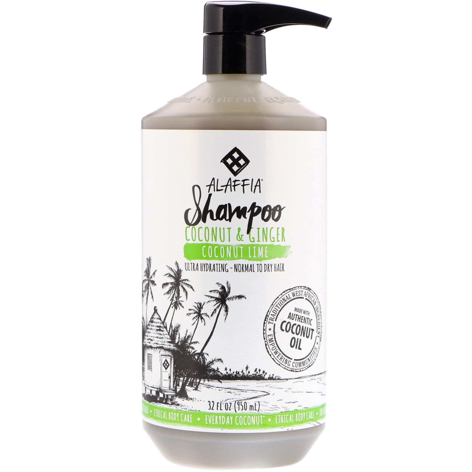 Alaffia Coconut Lime Shampoo