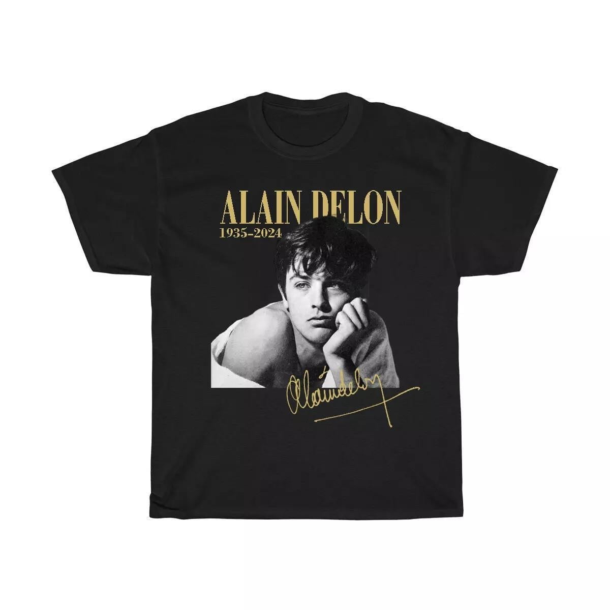Alain Delon 1935-2024 Gift For Fans Unisex t-Shirt - Walmart.com