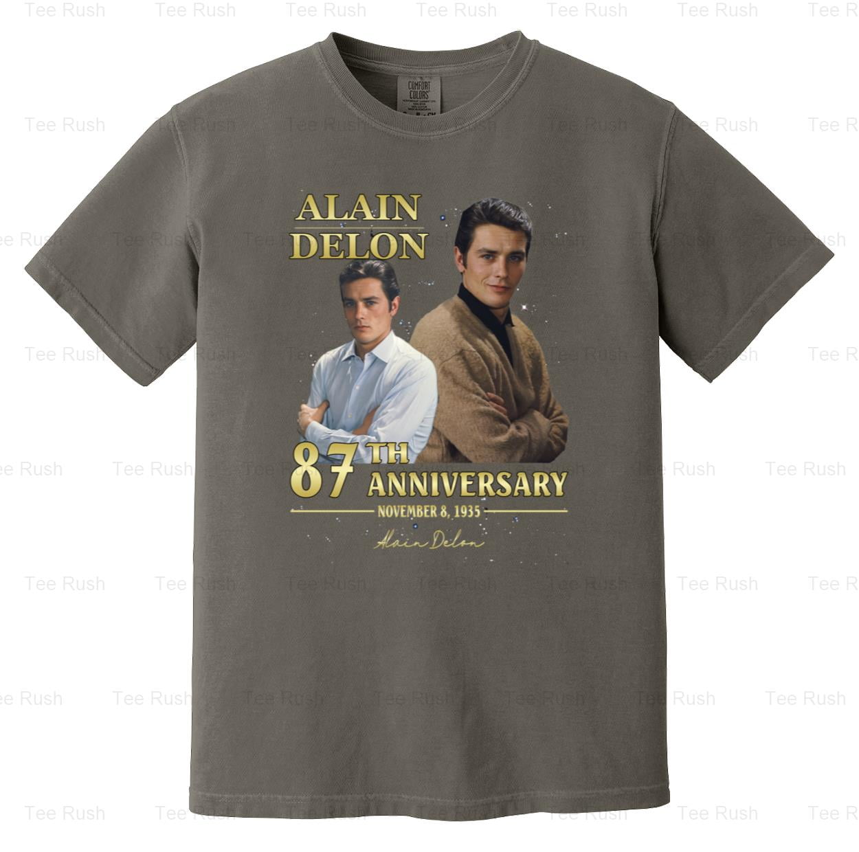 Alain Delon French Actor 45th Anniversary Icon Legend Le Samourai ...