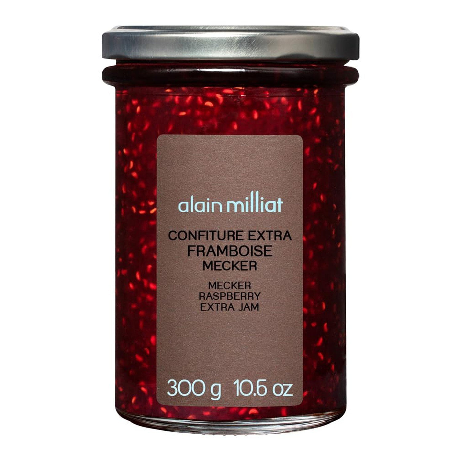 Alain Milliat Mecker Raspberry Jam, 10.6 Oz One 300g Glass Jar - Walmart.com