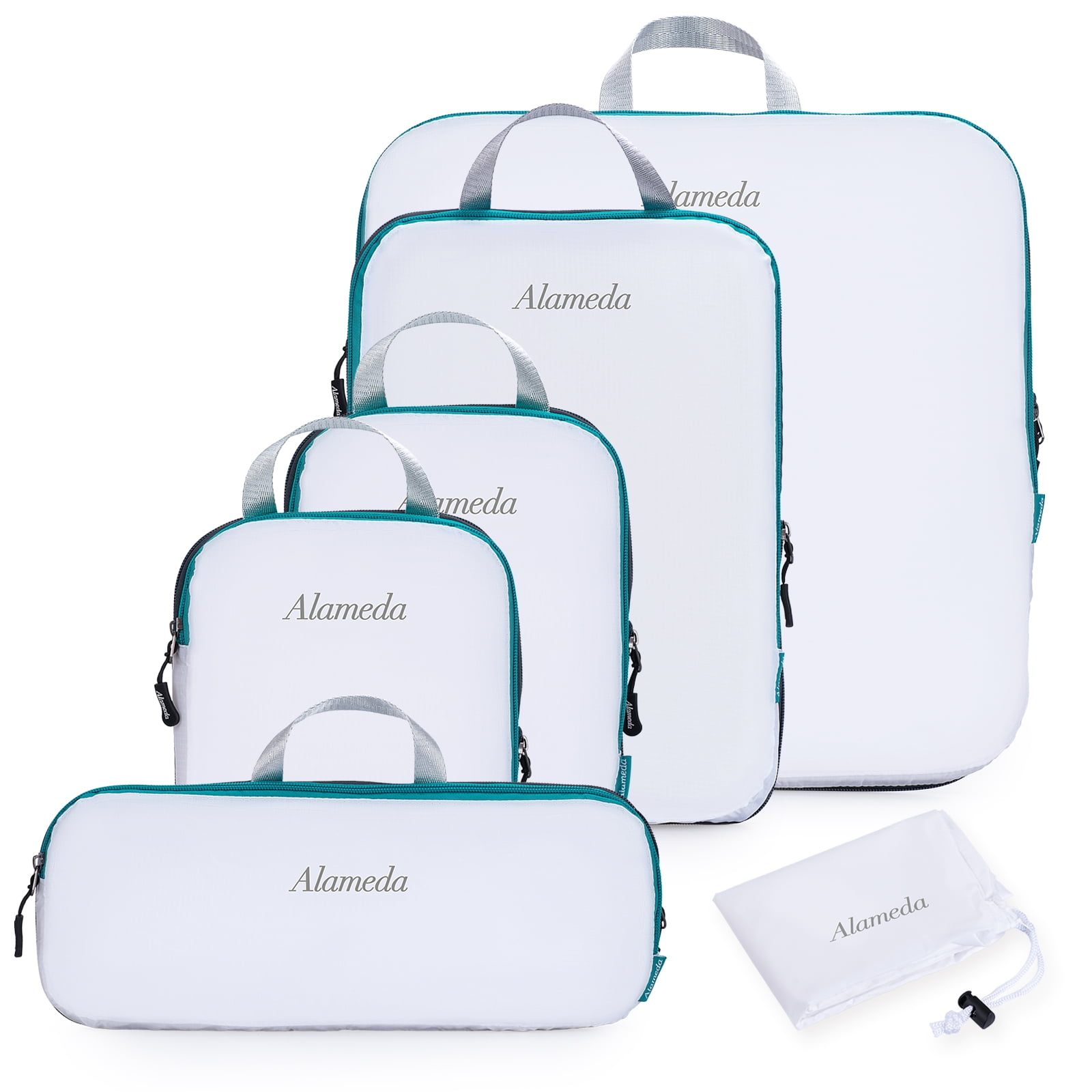Alameda Compression Packing Cube Set with Laundry Bag for Luggage ...