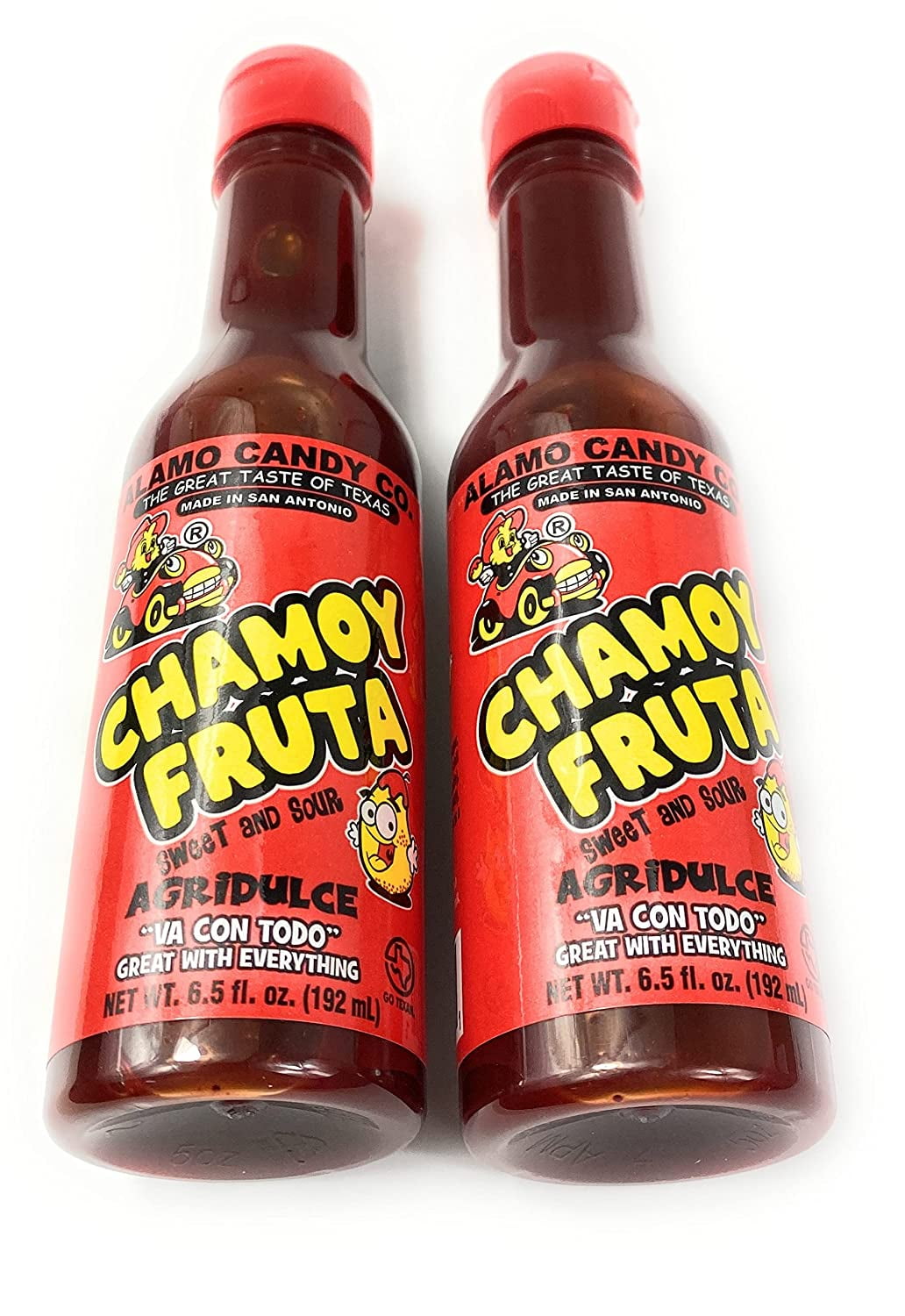 Alamo Candy Co. Chamoy Fruta Sweet and Sour Agridulce Sauce Pack of 2 ...
