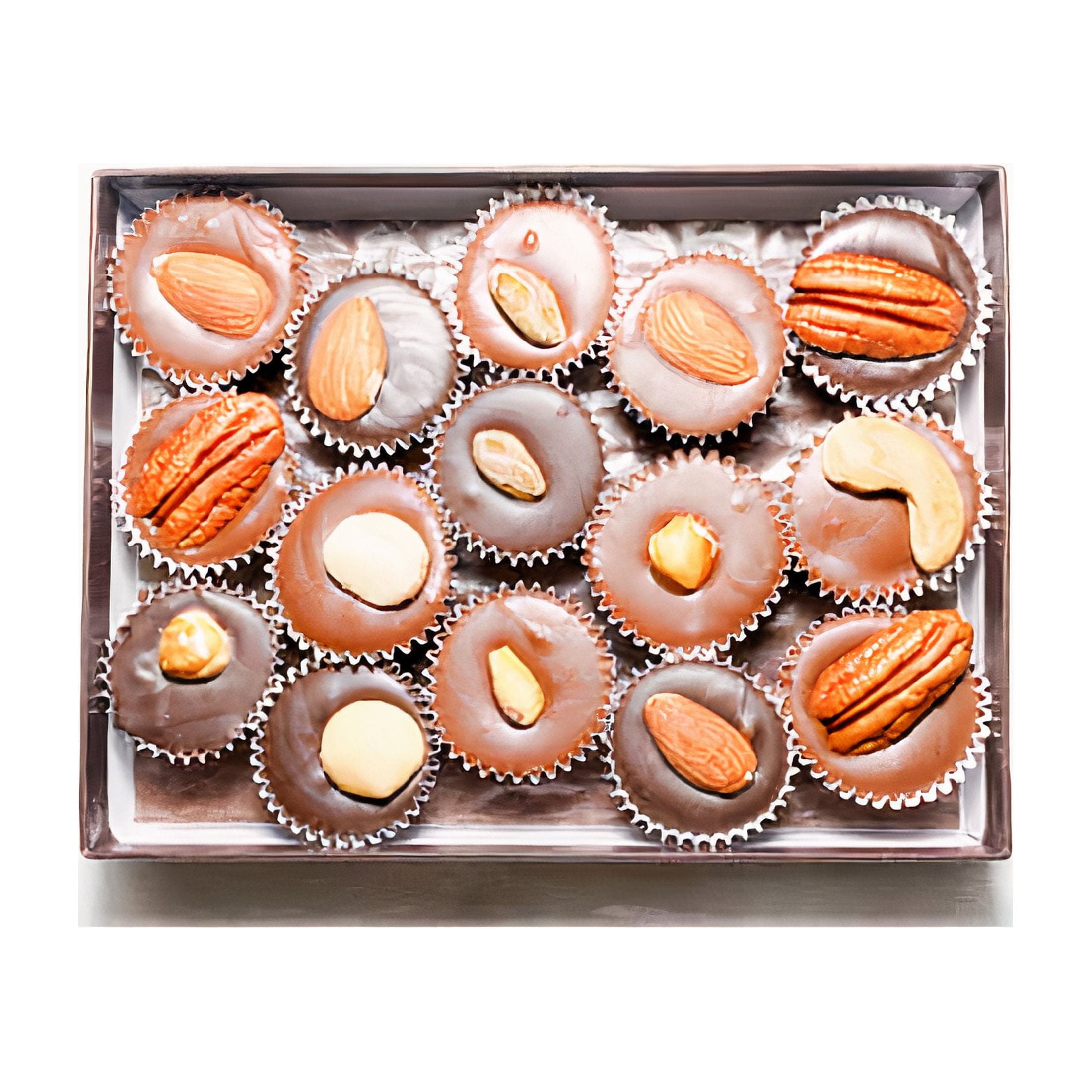 Alamo City Chocolate Factory Nuts About Nuts Sampler - Walmart.com