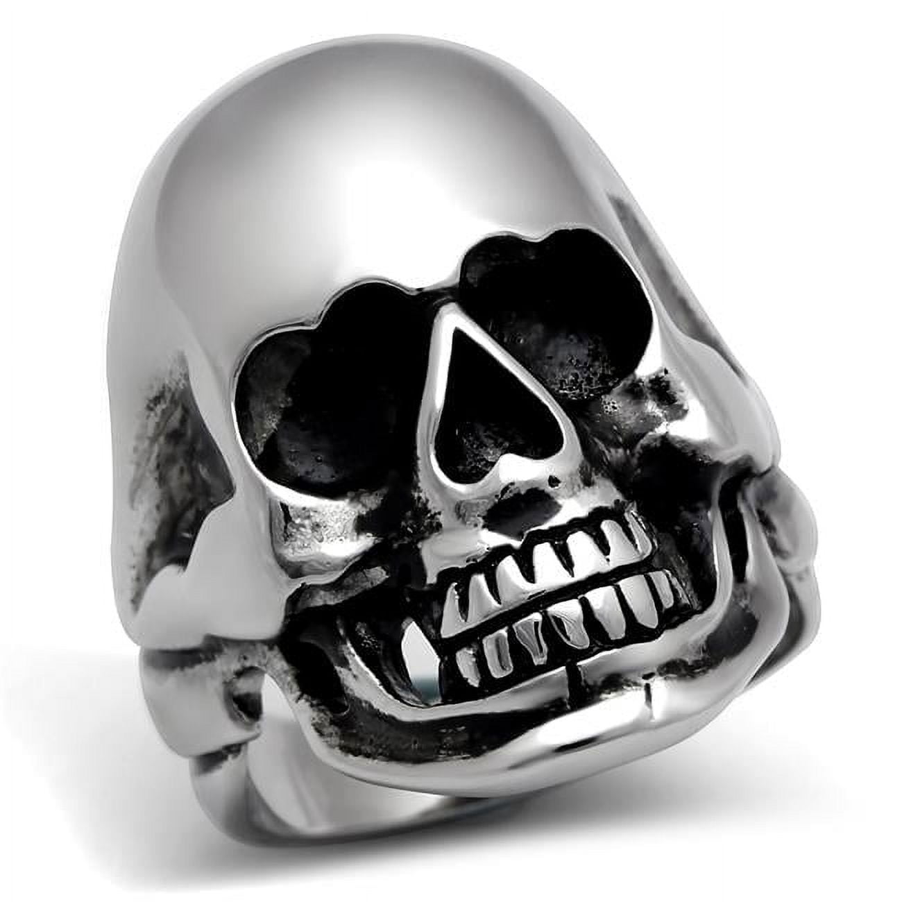 Alamode TK305-9 Men High Polished Stainless Steel Ring with No Stone in ...
