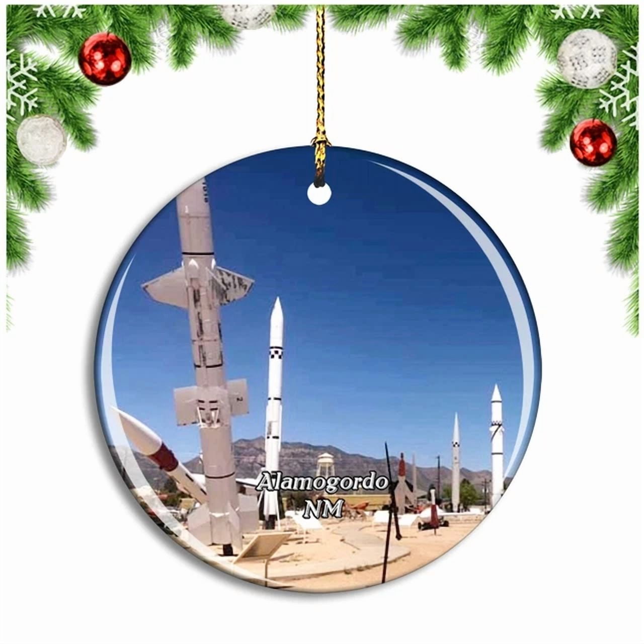 Alamogordo White Sands Missile Range Mus kriStmAs ornament city travel ...