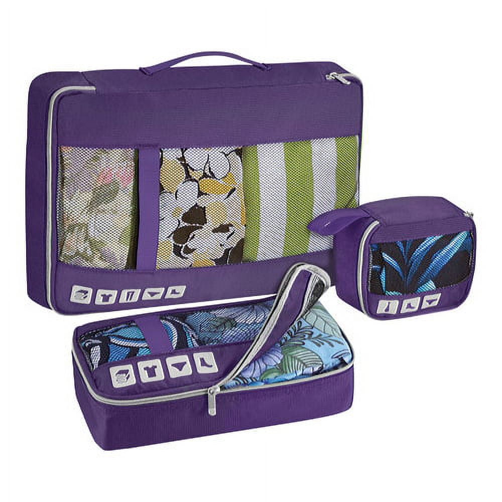 Alamosa 3-Piece Packing Cube Set, Multiple Colors - Walmart.com