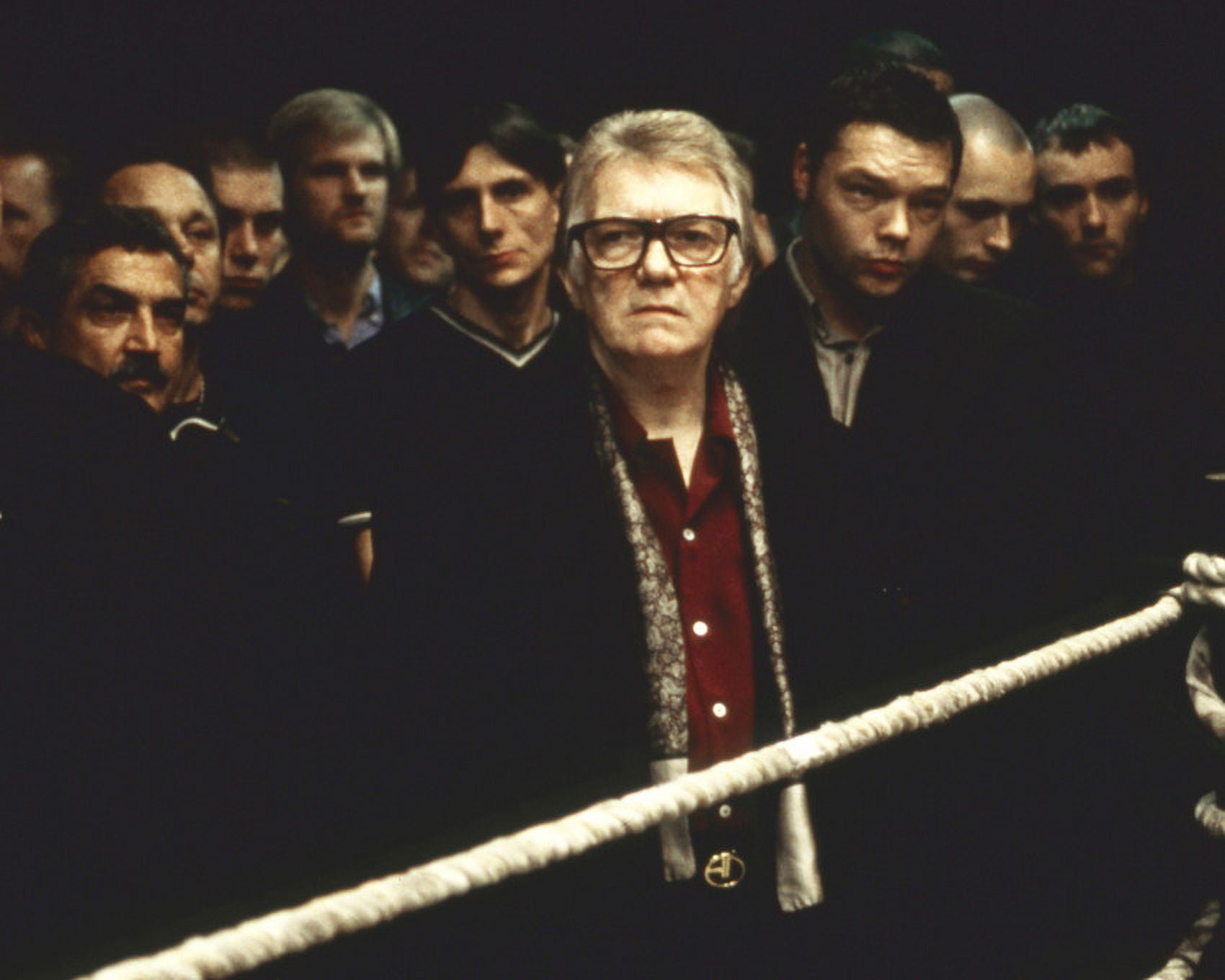 Alan Ford In Snatch Standing By Boxing Ring As Brick Top 24X36 Classic ...