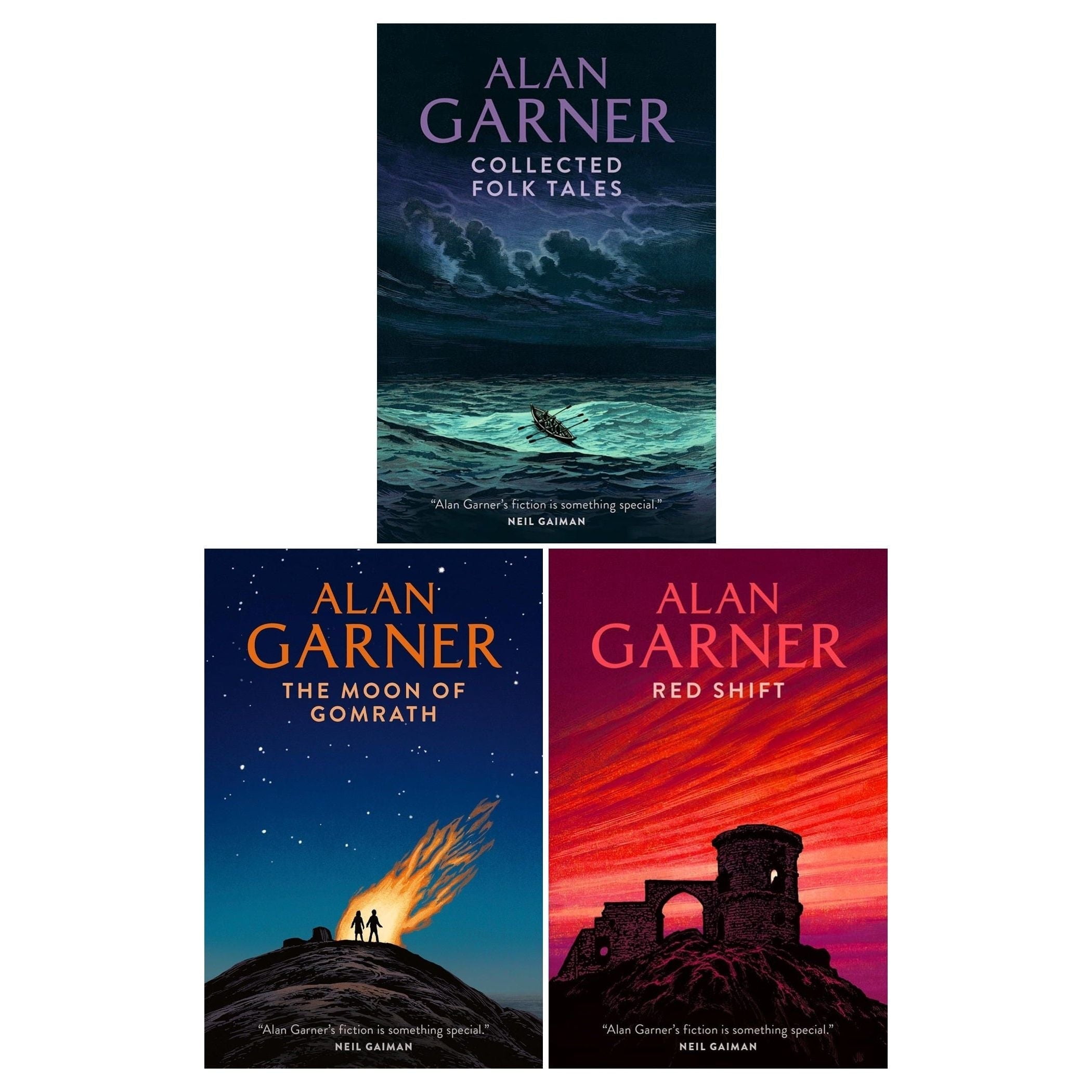 Alan Garner 3 Books Collection Set (Collected Folk Tales, Moon of ...
