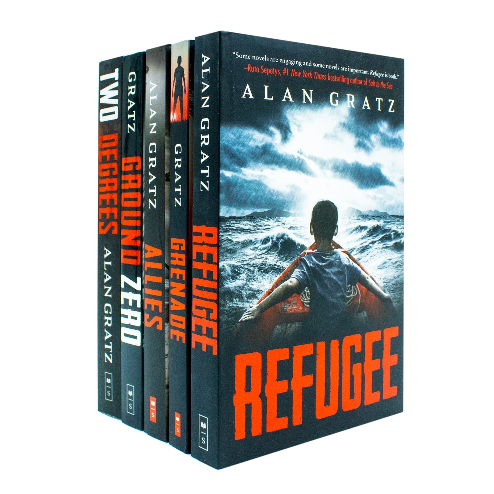 Alan Gratz 5 Books Collection Set (Allies, Two Degrees, Grenade ...