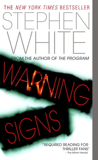 Alan Gregory Warning Signs: A Novel of Suspense, Book 10, (Paperback ...