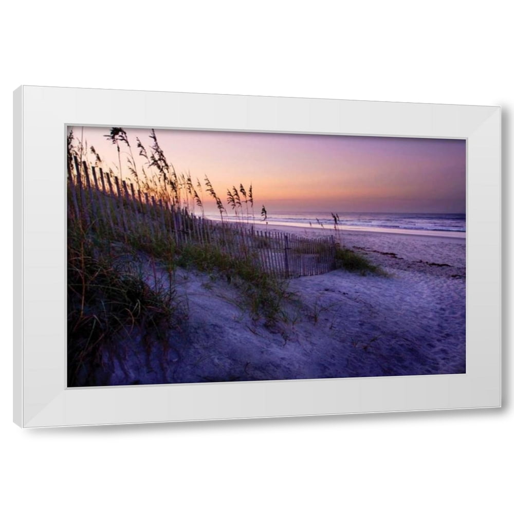 Alan Hausenflock 4x24 White Modern Wood Framed Wall Art Titled ...