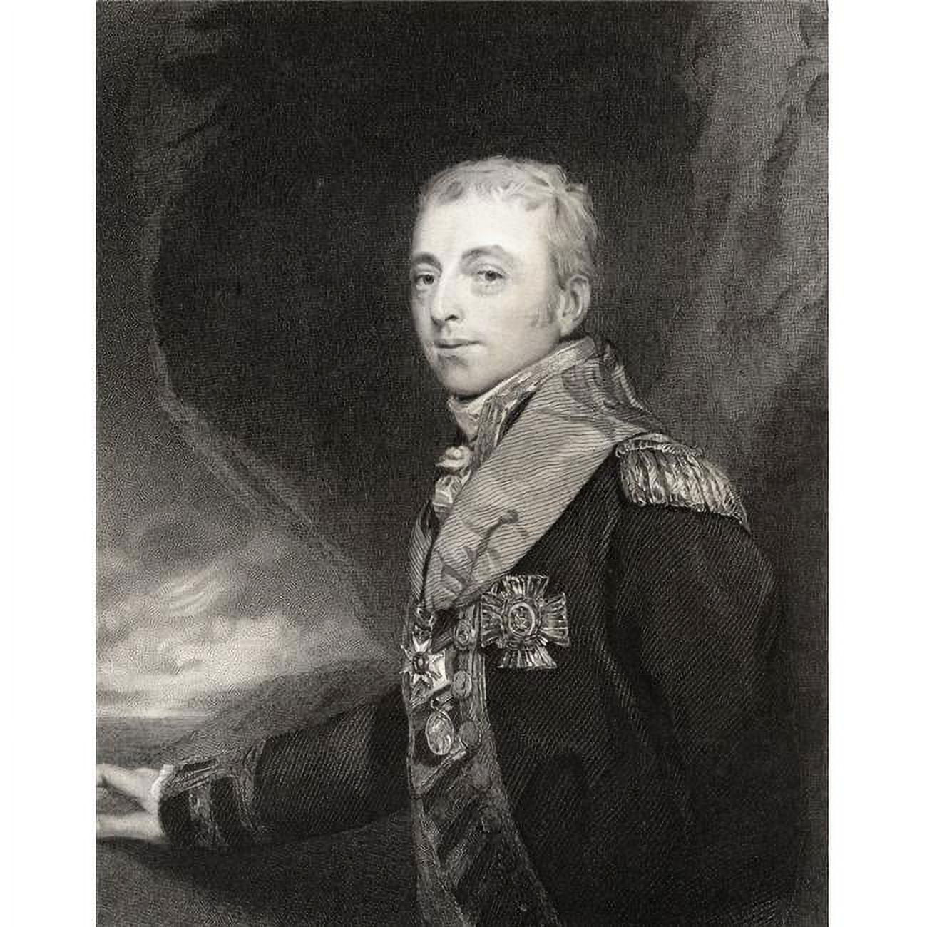 Alan Hyde Gardner 2nd Baron Gardner 1772 to 1815 Rear Admiral In the ...