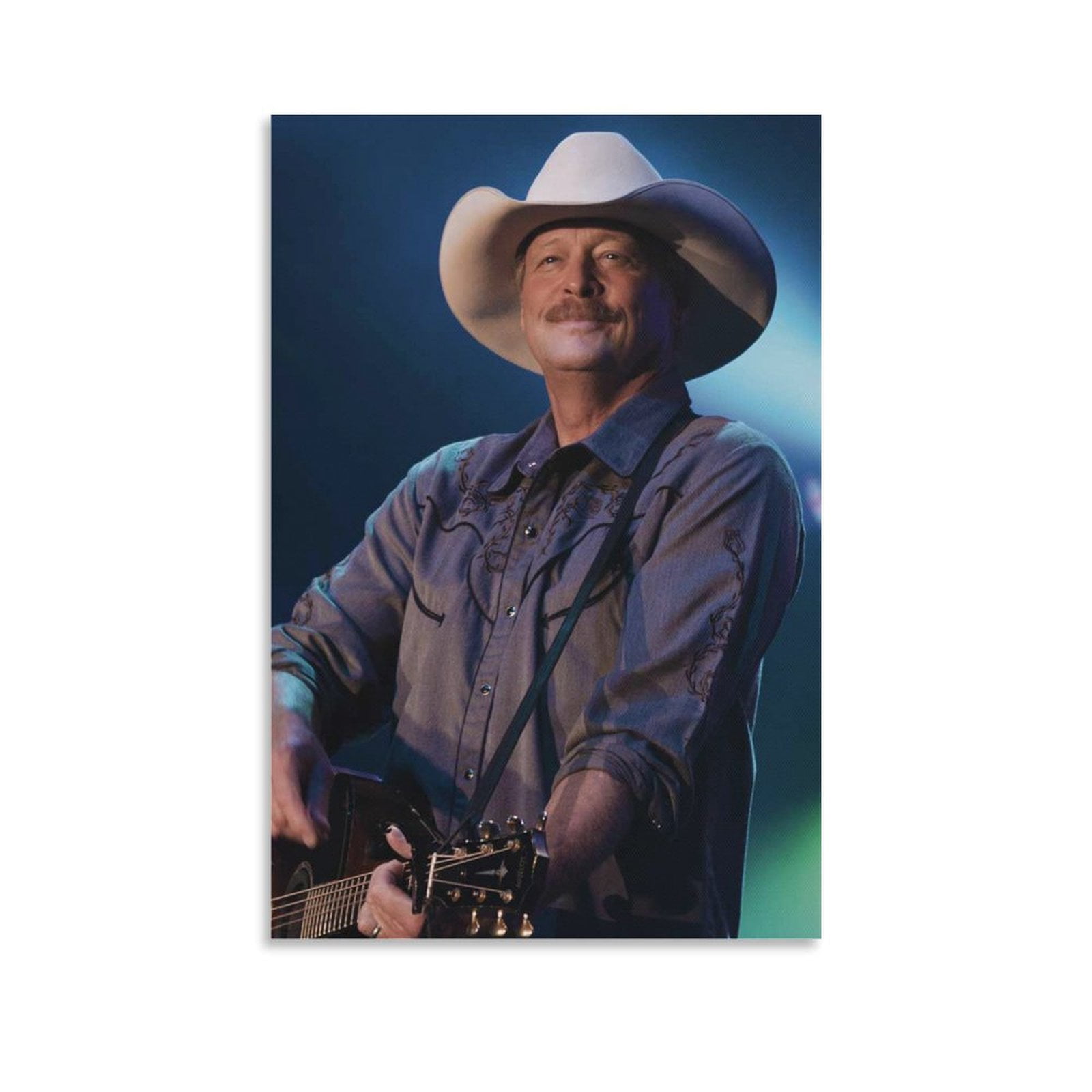Alan Jackson Art Country Singer Poster (29) Posters Art Print Wall ...