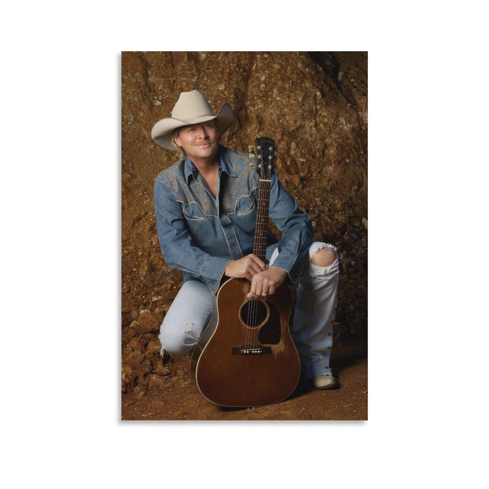 Alan Jackson Art Country Singer Poster (3) Artworks Picture Print ...