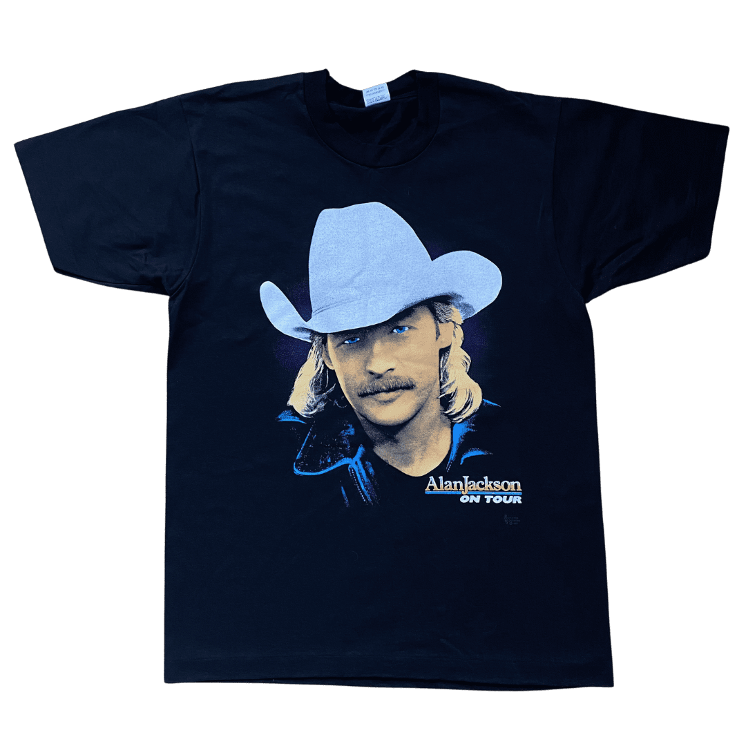 Alan Jackson Deadstock 1992 Portrait Tour Shirt For Fans, Men & Women ...