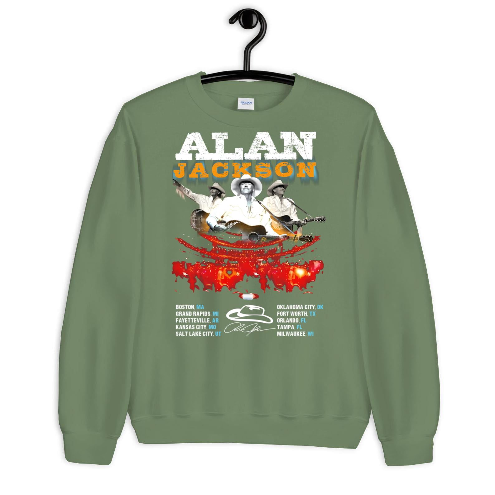 Alan Jackson Last Call Road 2024-25 T-Shirt, for men & women, up to ...