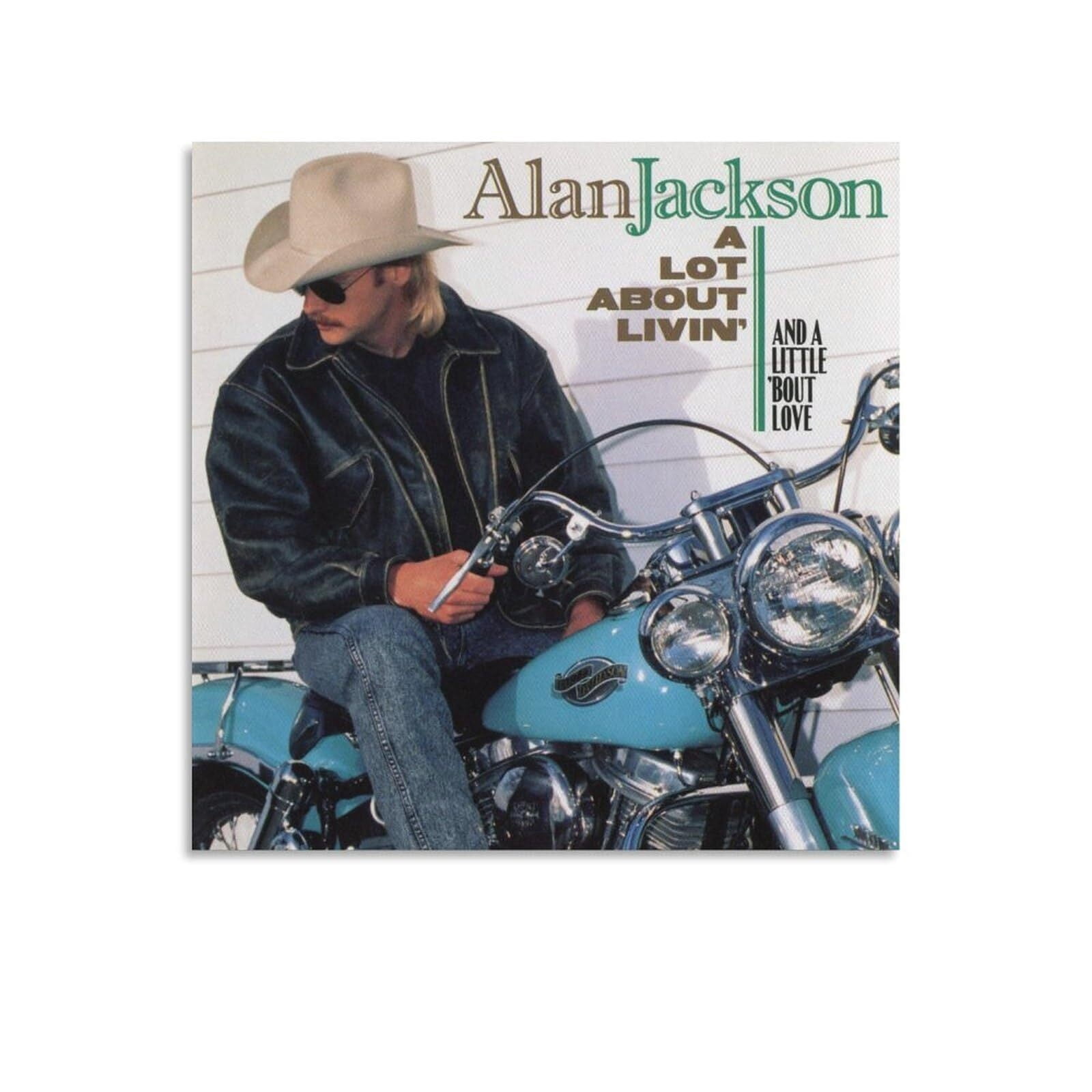 Alan Jackson Poster Country Music Singer Music Album Posters Picture ...