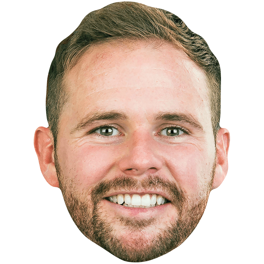 Alan Judge (Beard) Big Head. Larger than life mask. - Walmart.com