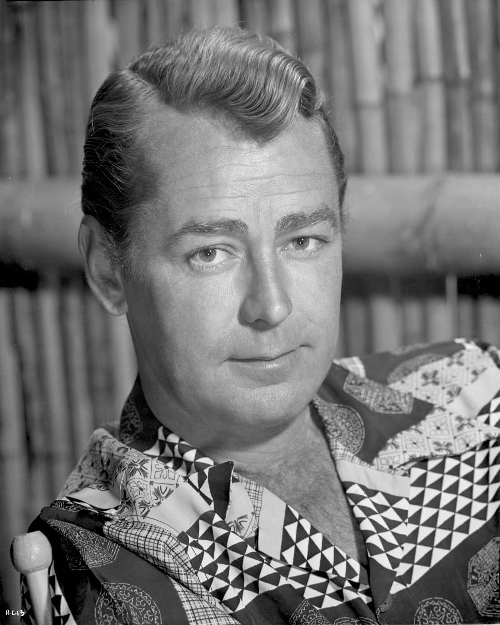 Alan Ladd smiling in Close Up Portrait Photo Print (24 x 30) - Walmart.com