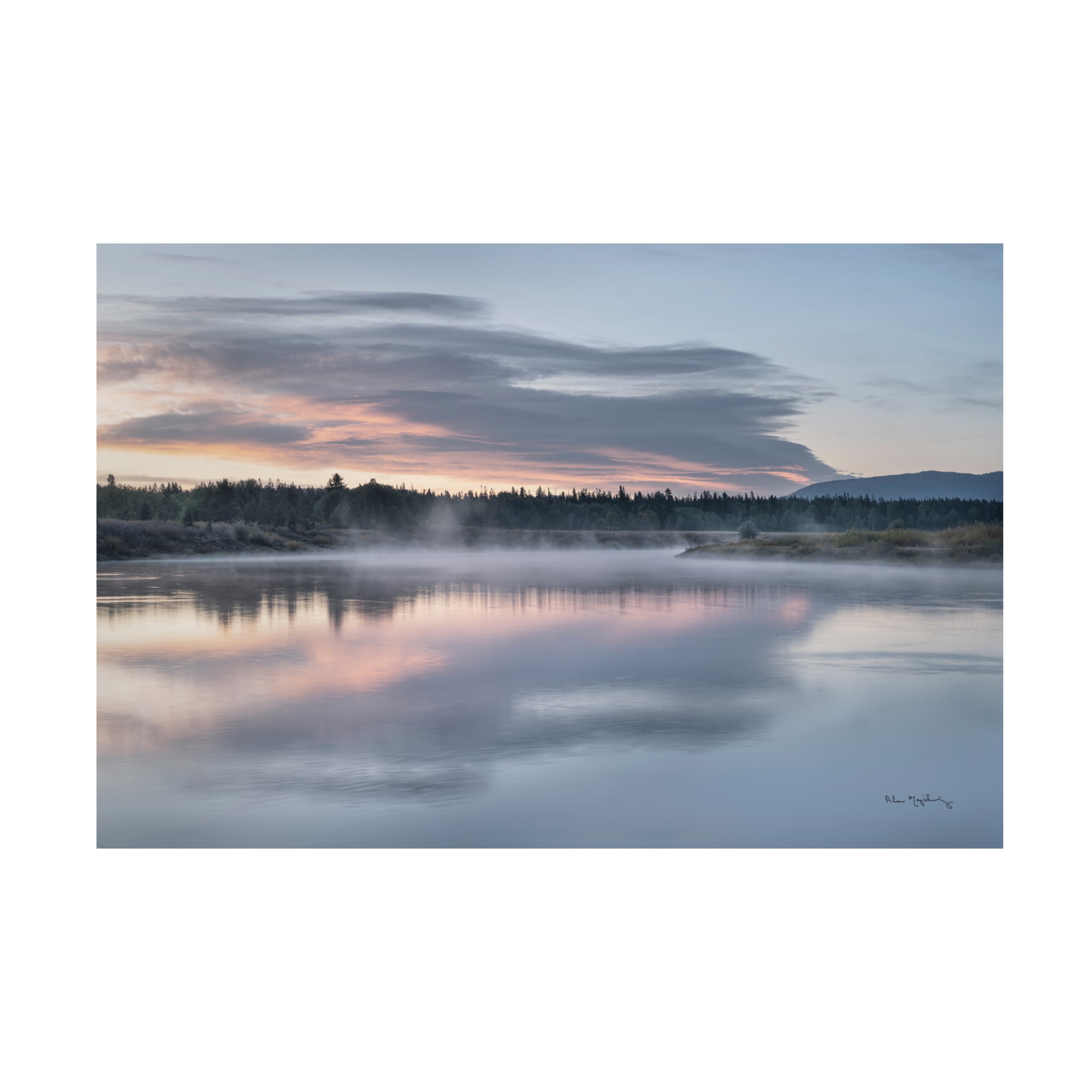 Alan Majchrowicz 'Oxbow Bend Grand Teton National Park' Canvas Art ...