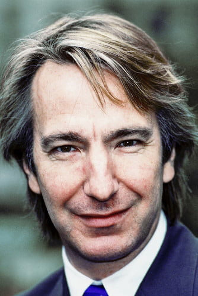 Alan Rickman Smiling Candid Portrait Circa 1993 24x36 Poster - Walmart.com