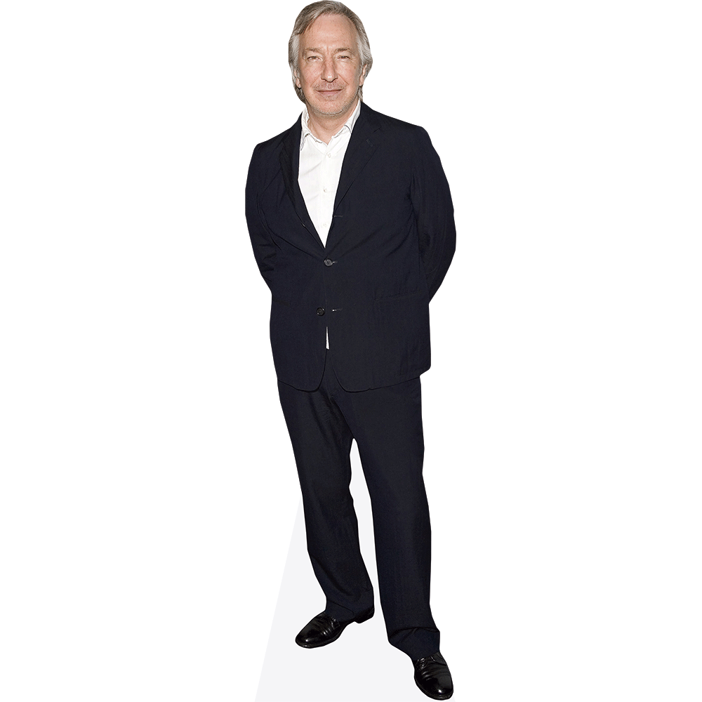 Alan Rickman (Suit) Mini Cardboard Cutout Standee - Walmart.com