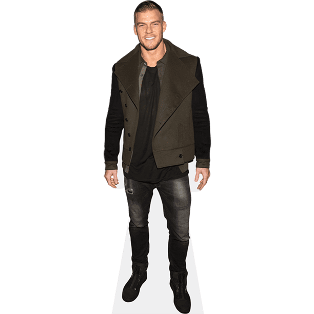 Alan Ritchson (Coat) Mini Cardboard Cutout Standee - Walmart Business ...